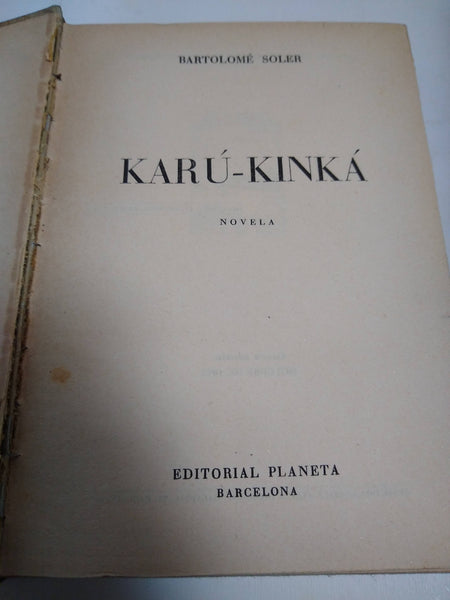 Karu- Kinká – Green Libros